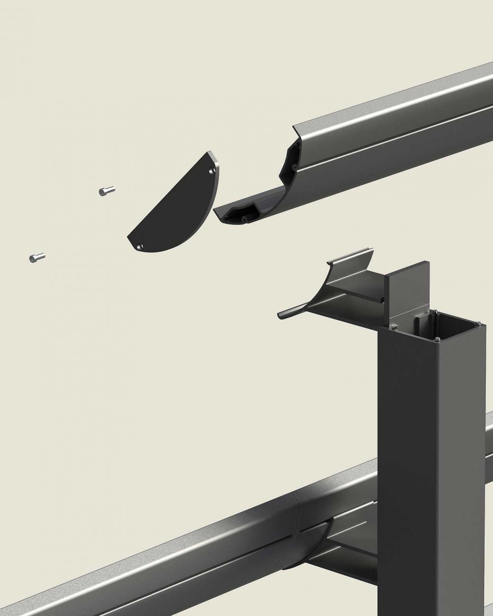 Photovoltaic facade system (Facade shutters) SOLARBREAKER
