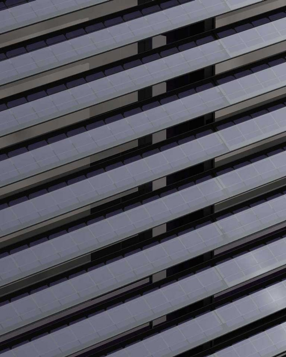 Photovoltaic facade system (Facade shutters) SOLARBREAKER
